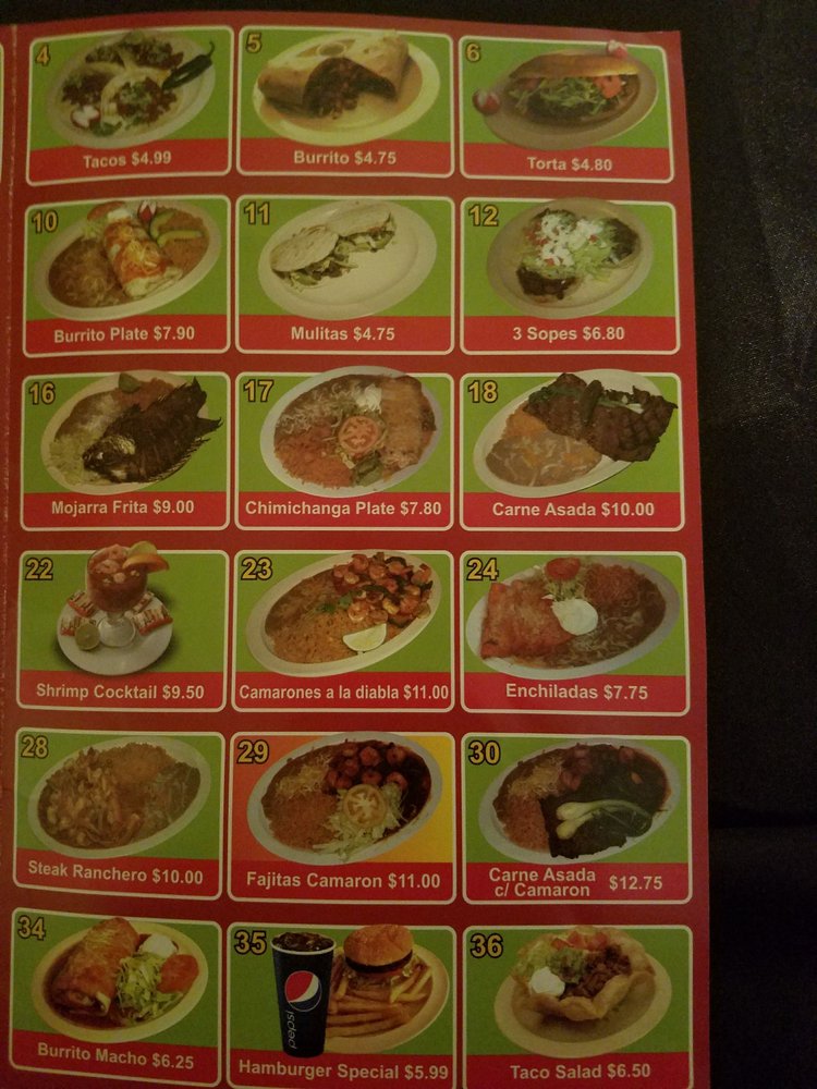 Taqueria Express Menu - Authentic Tacos More in Oklahoma City